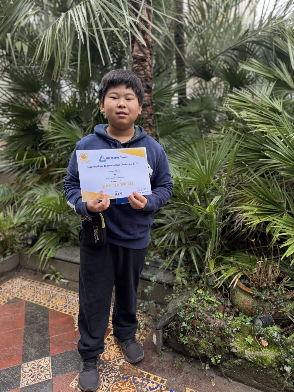 UKMT Intermediate Maths Challenge - Hampton Court House Independent School
